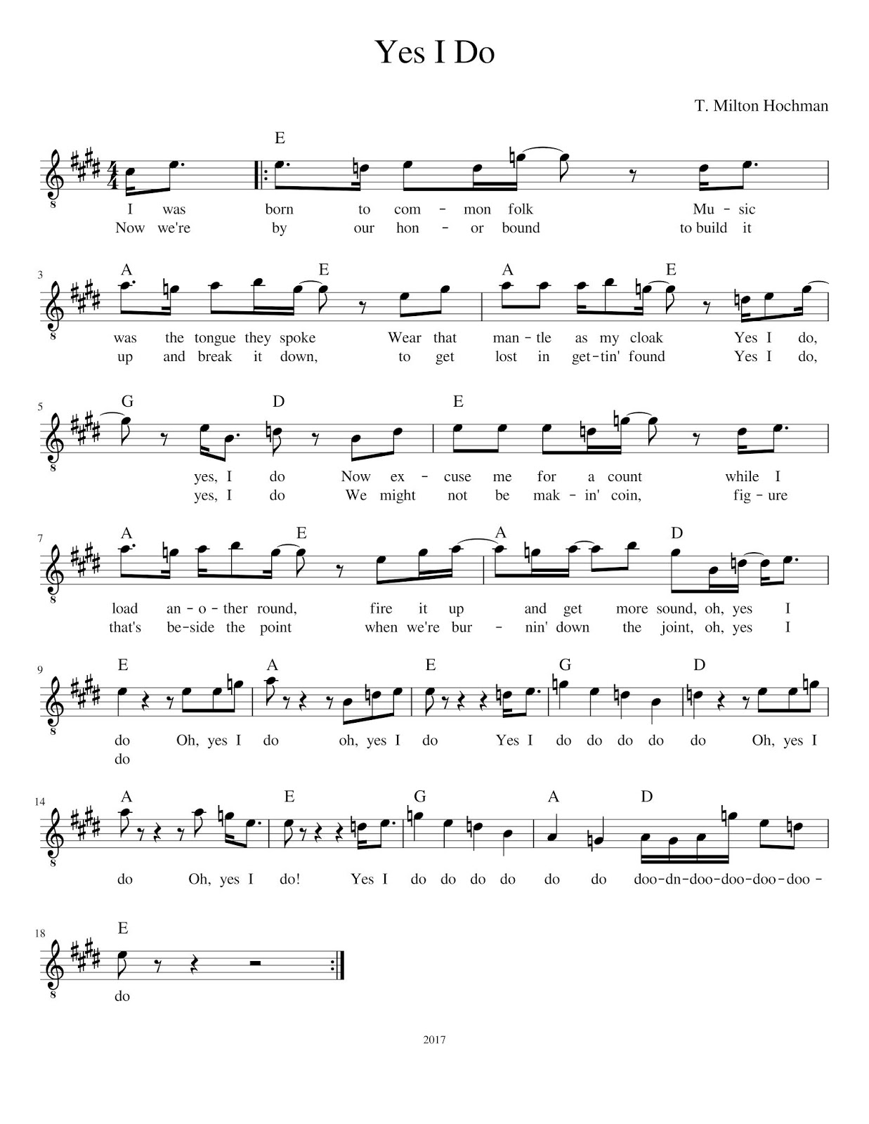 Hudson Family Jam: Yes I Do