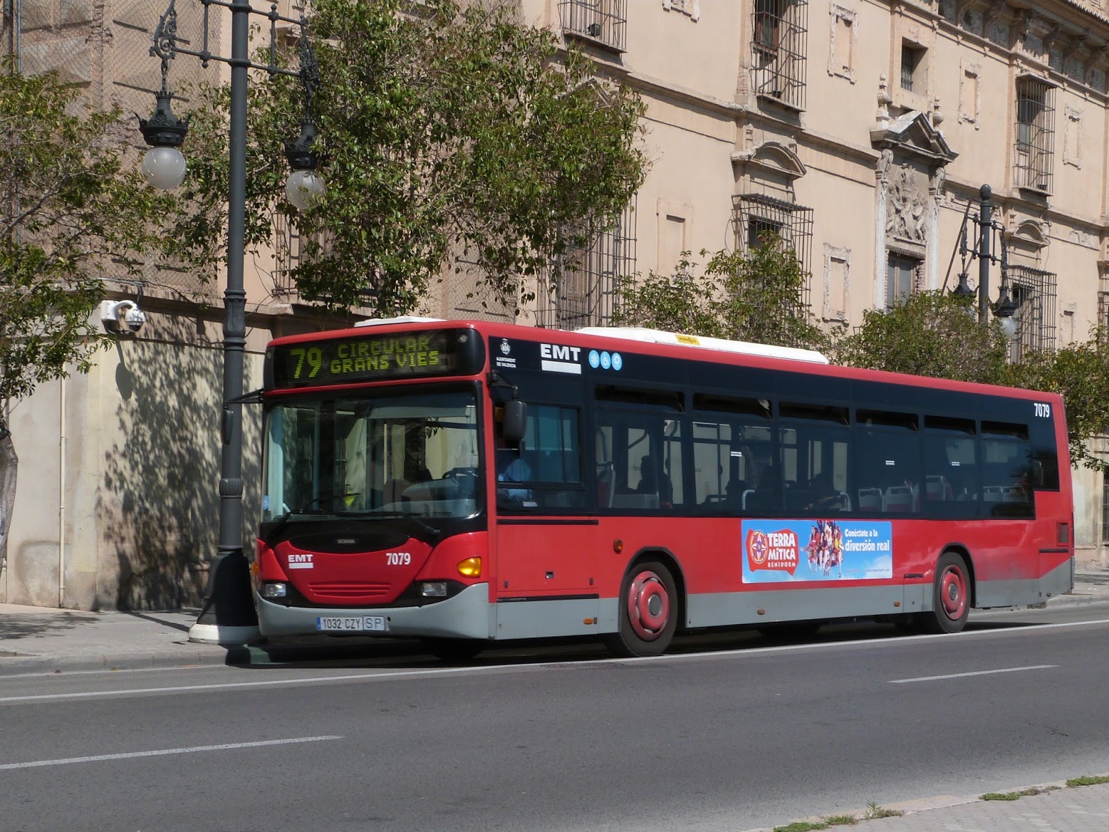 Autobuses de Valencia: EMT Valencia, 7.079. Línea 79