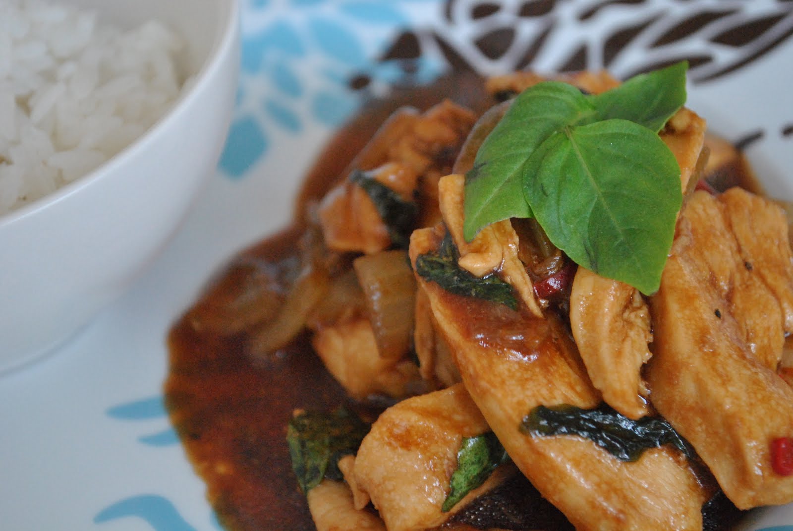 Mysan lagar: Kyckling- Hot basil leaves