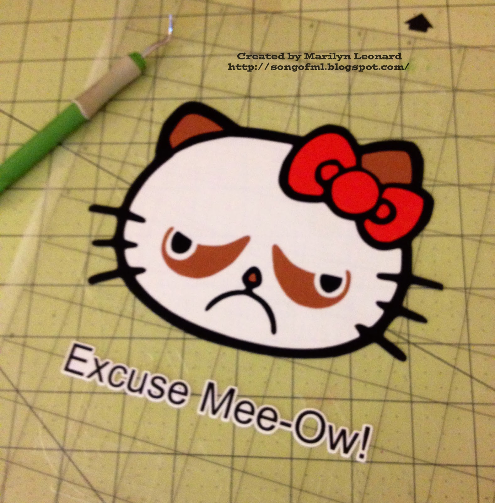 Grumpy Hello-Kitty