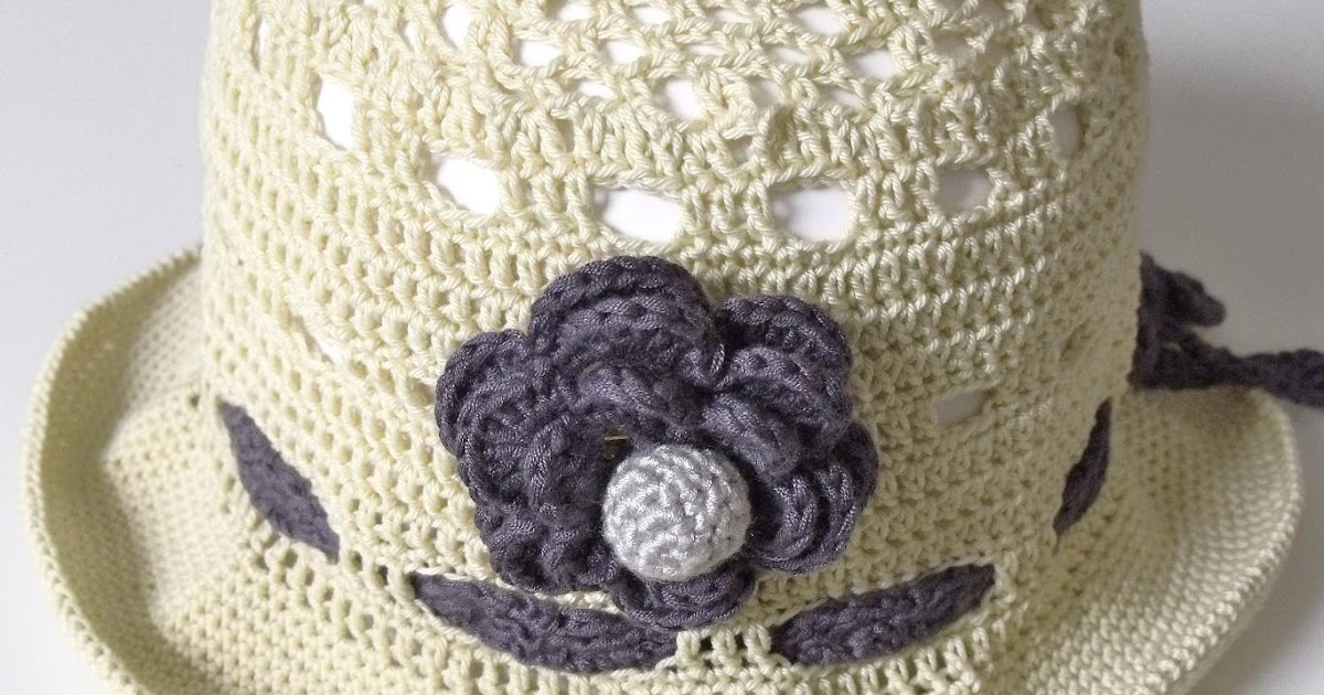 MICROCKNIT CREATIONS: SPRING Sun Hats!