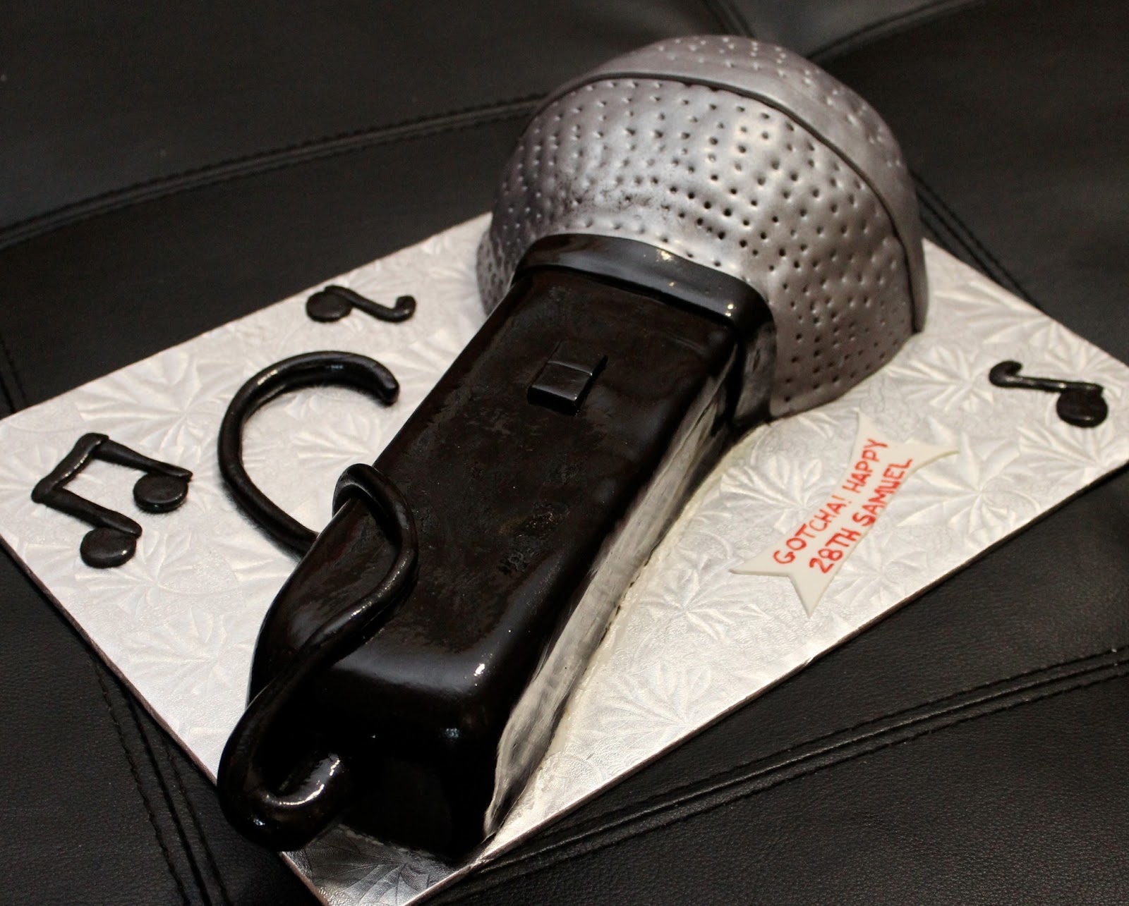 Love Dem Goodies: Microphone Cake