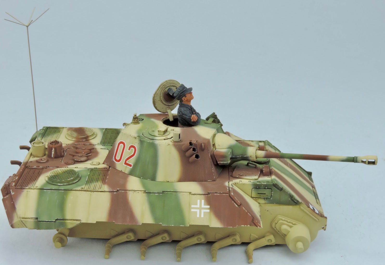 Pete's Model World : VK1602 Paper Panzer Weathering