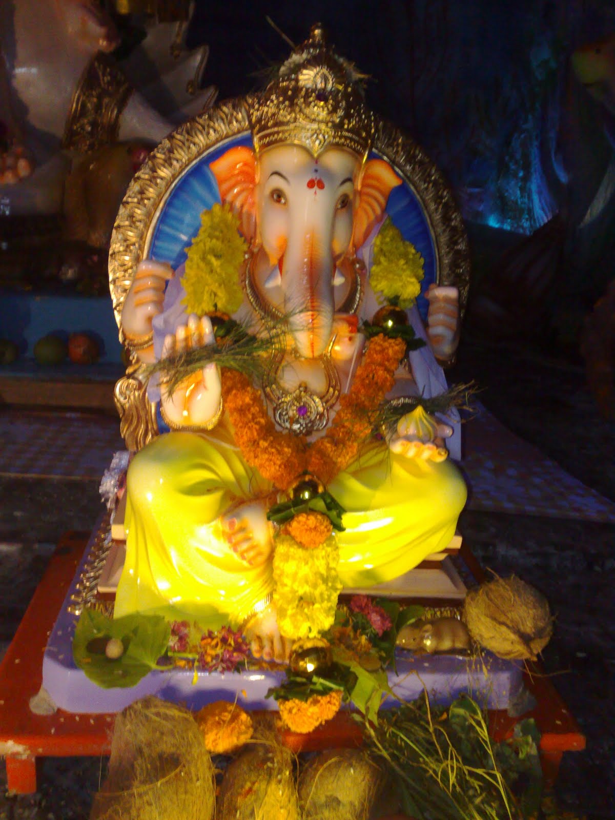 Ganesh Pooja: Ganesh Pooja at Thane East