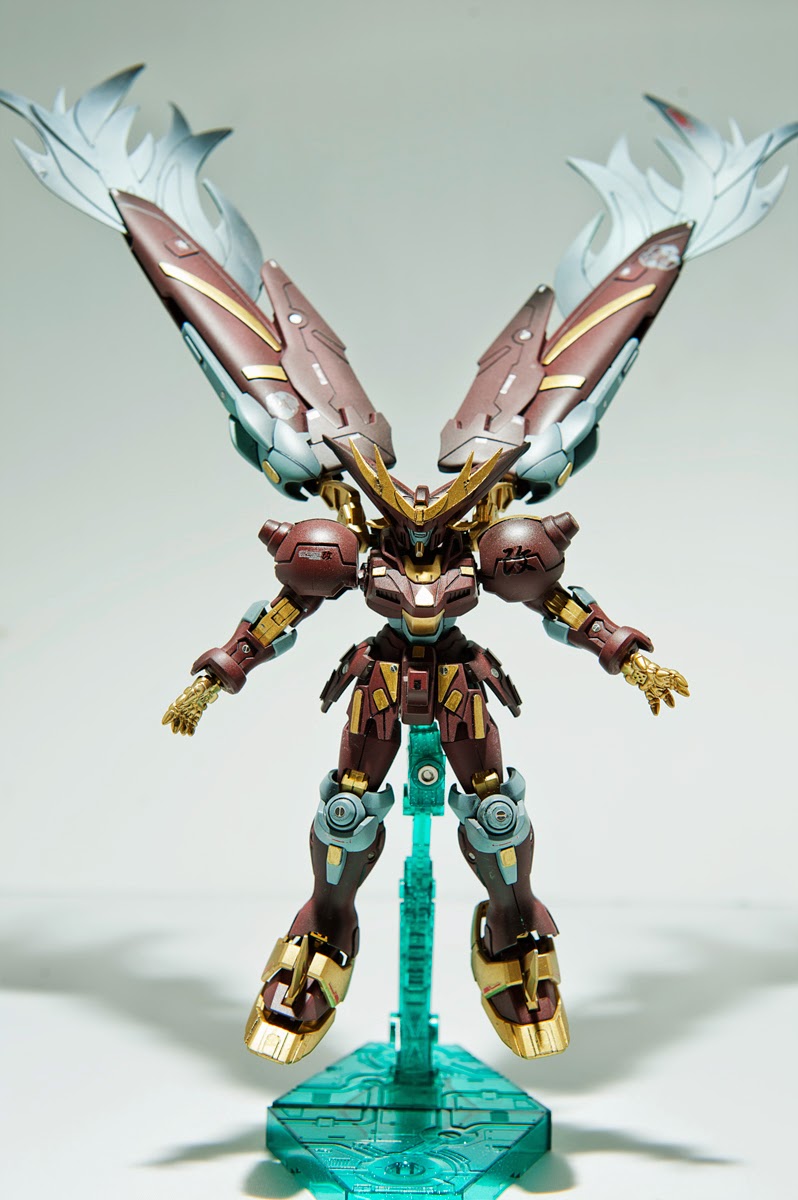 Custom Build: HGFC 1/144 Master Gundam + Fuunsaiki "Sengoku Master"