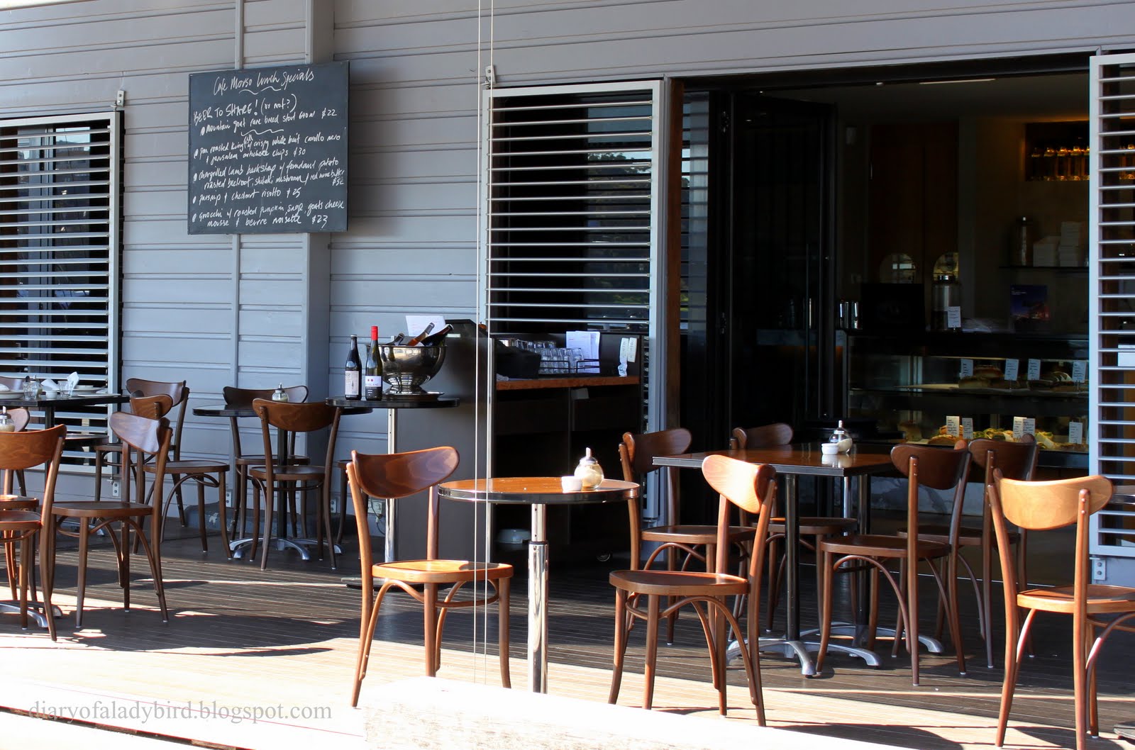 Diary of a Ladybird: Café Morso, Pyrmont