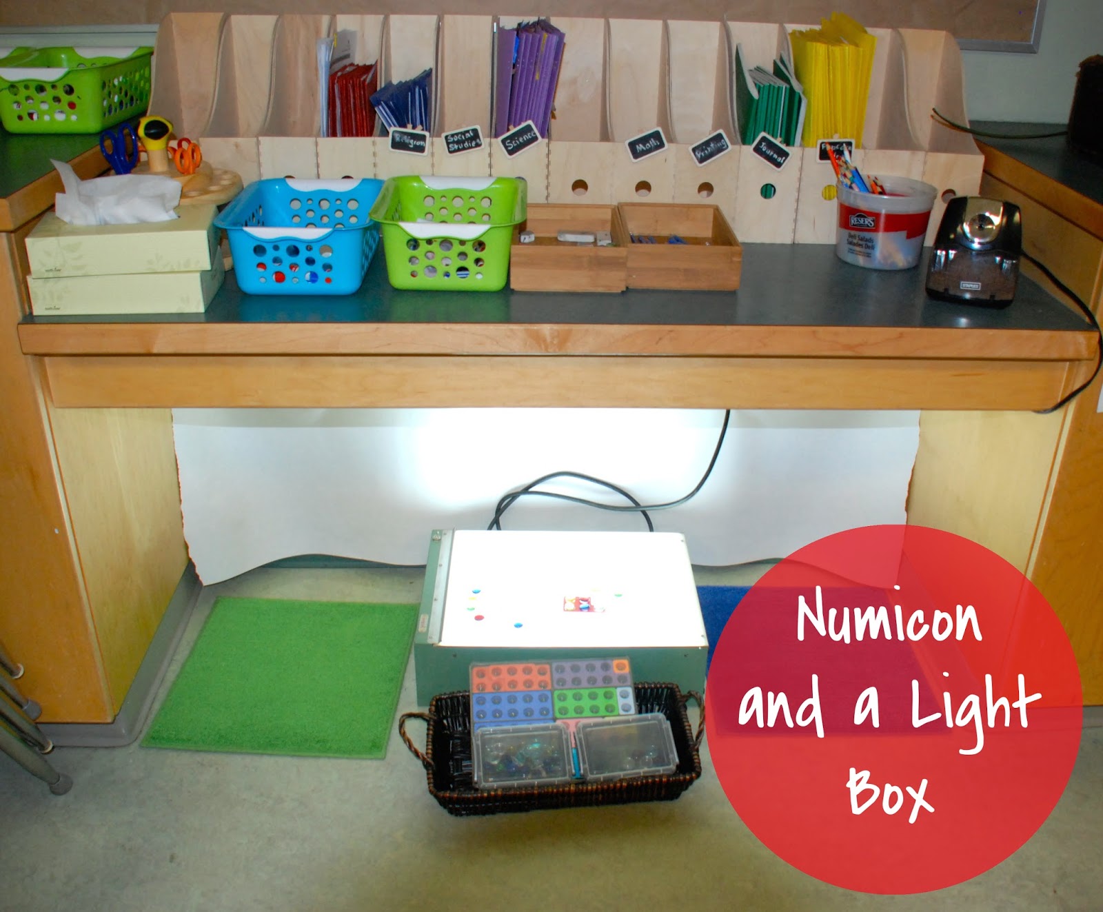 Learning Out Loud: numicon and a light box....
