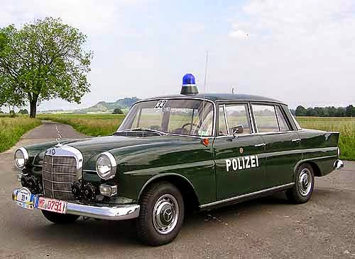 Evolution of German police cars | BENZTUNING