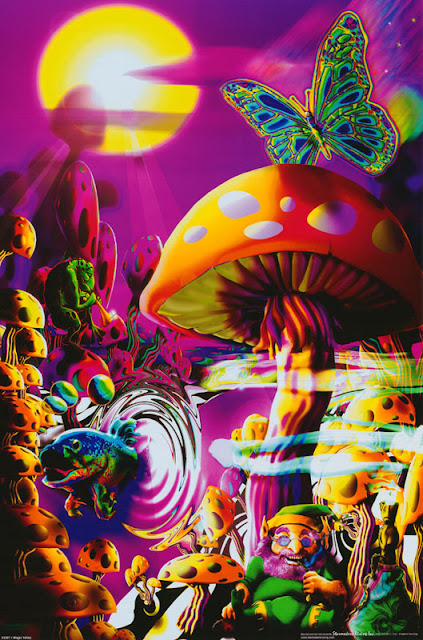 Psychedelic Wallpapers, Posters, Cards & Postcards: Poster - Marijuana ...