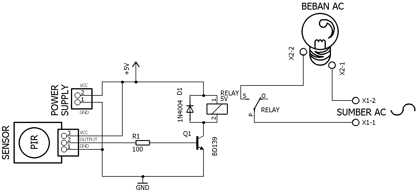 Rangkaian Sensor Sederhana Delinews Tapanuli Riset