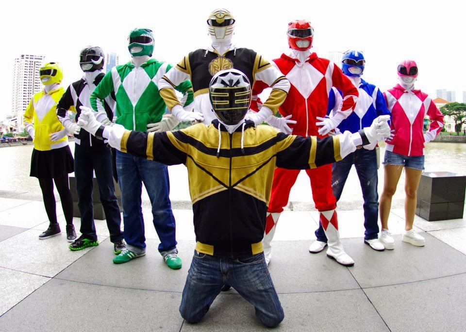 Funny Power Rangers Cosplayer | Tops Entertainment