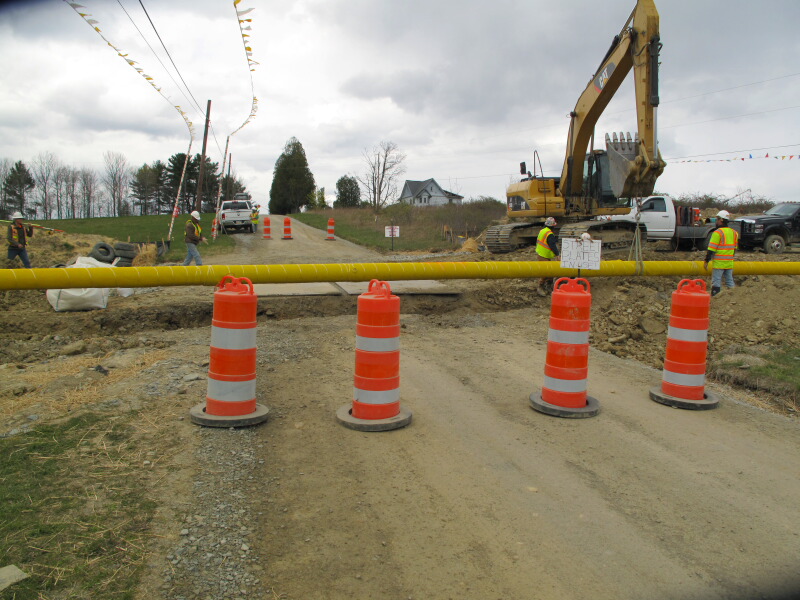 The Joyce Road Neighborhood: Pipeline Construction