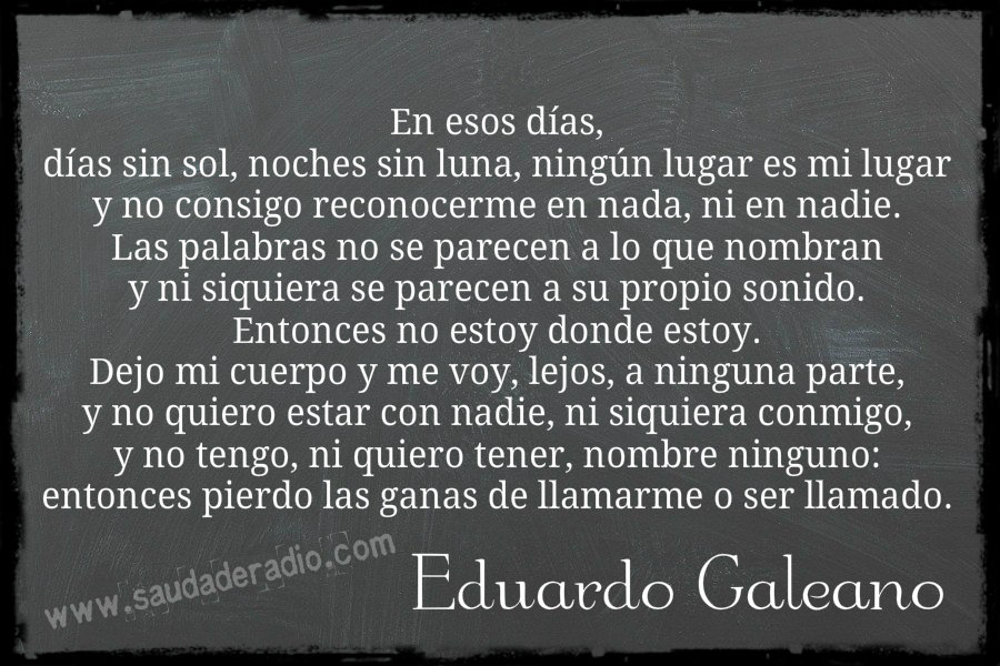 La mala racha - Eduardo Galeano