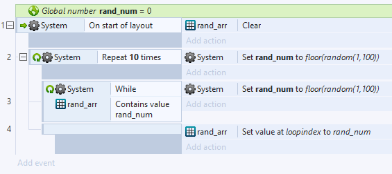 My Desktop: construct 2 : Random ไม่ซ้ำ