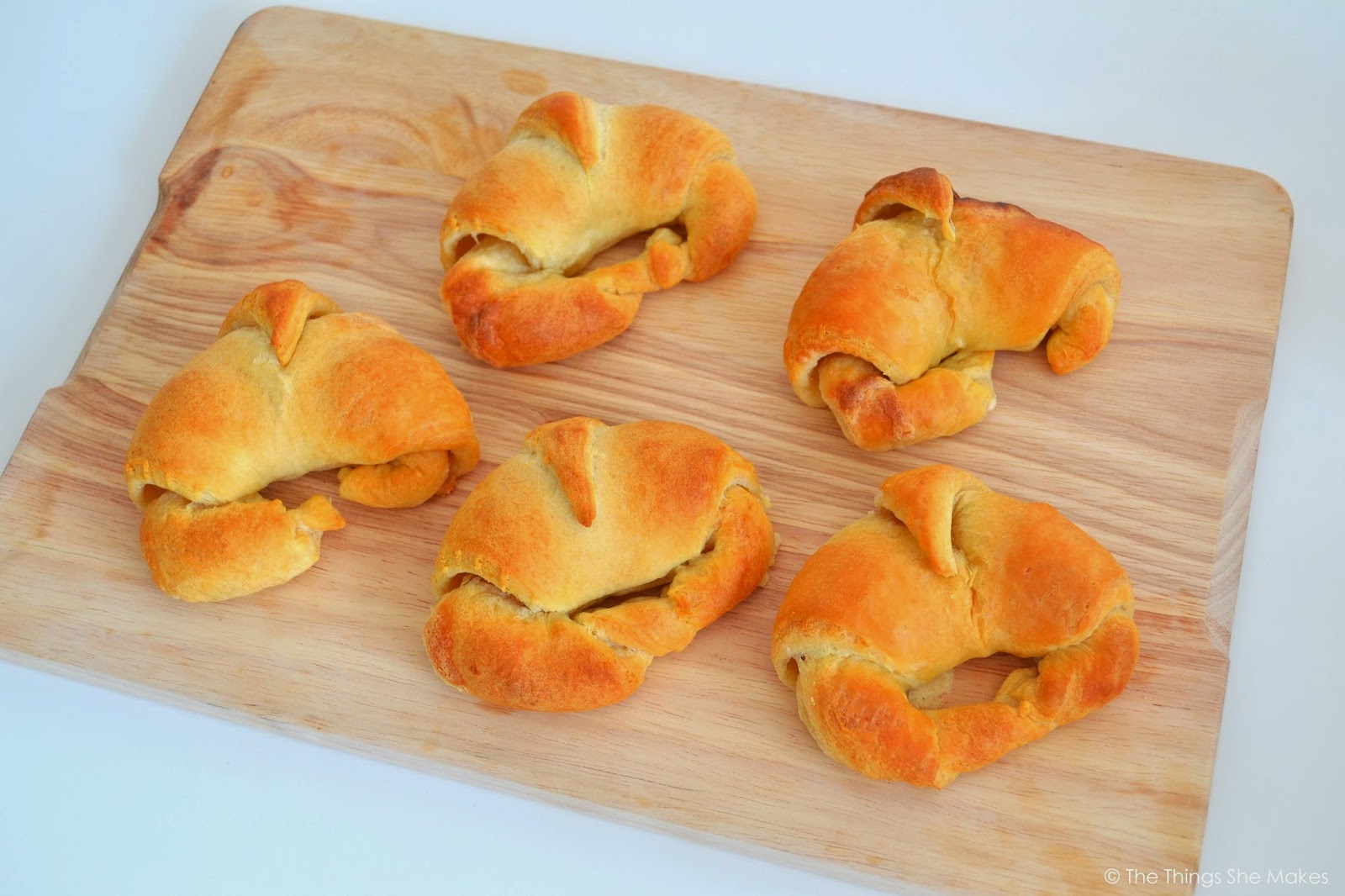 White Chocolate Croissants | The Things She Makes