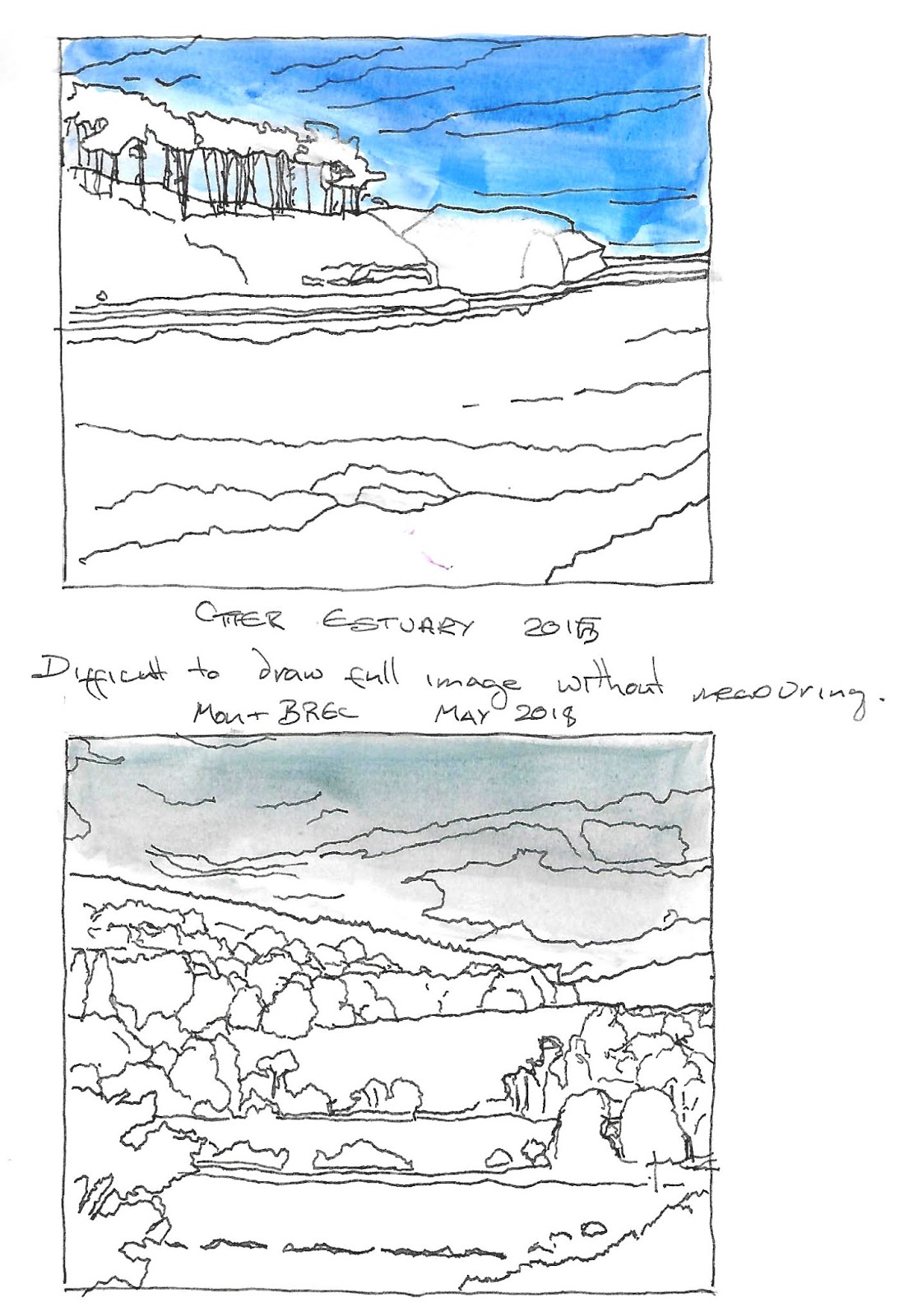 Learning to draw: Learning to see: Drawing and Painting the Landscape ...