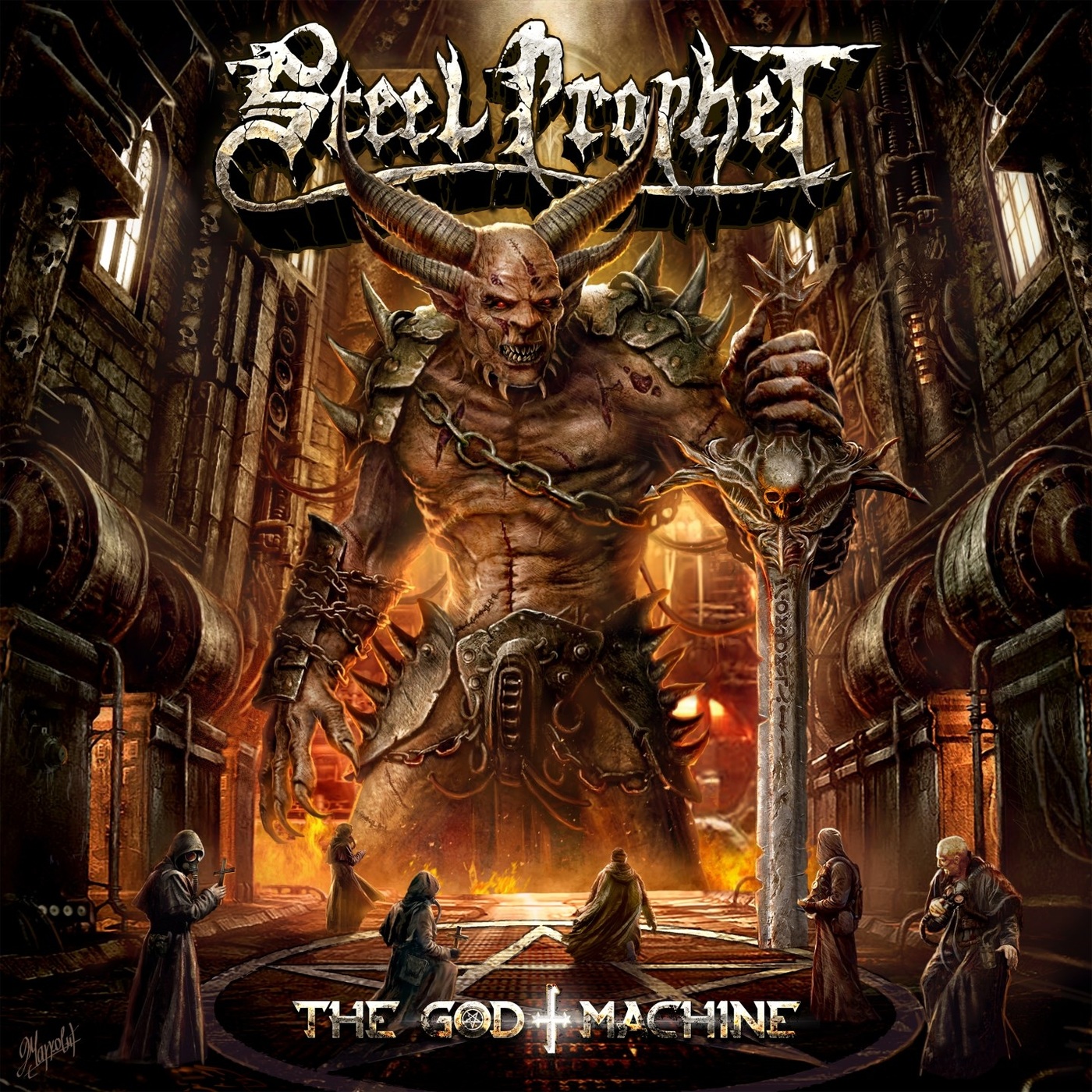 2112 ESTACION DE ROCK: STEEL PROPHET " The god machine " ( El album )