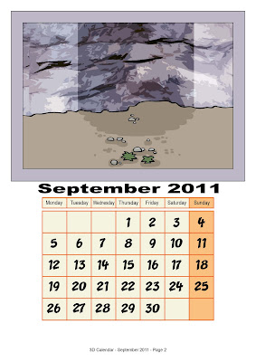 My Little House: Calendar for September 2011