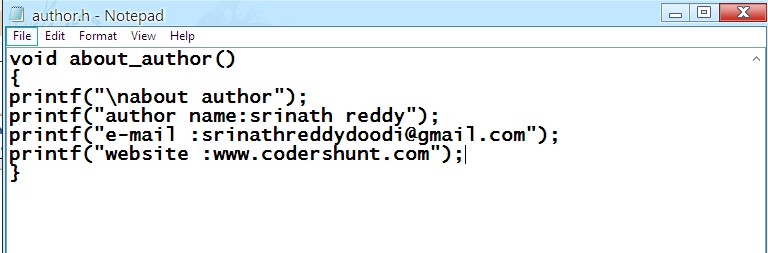 How Toward Create Our Own Header Files In C Highly Compressed Games