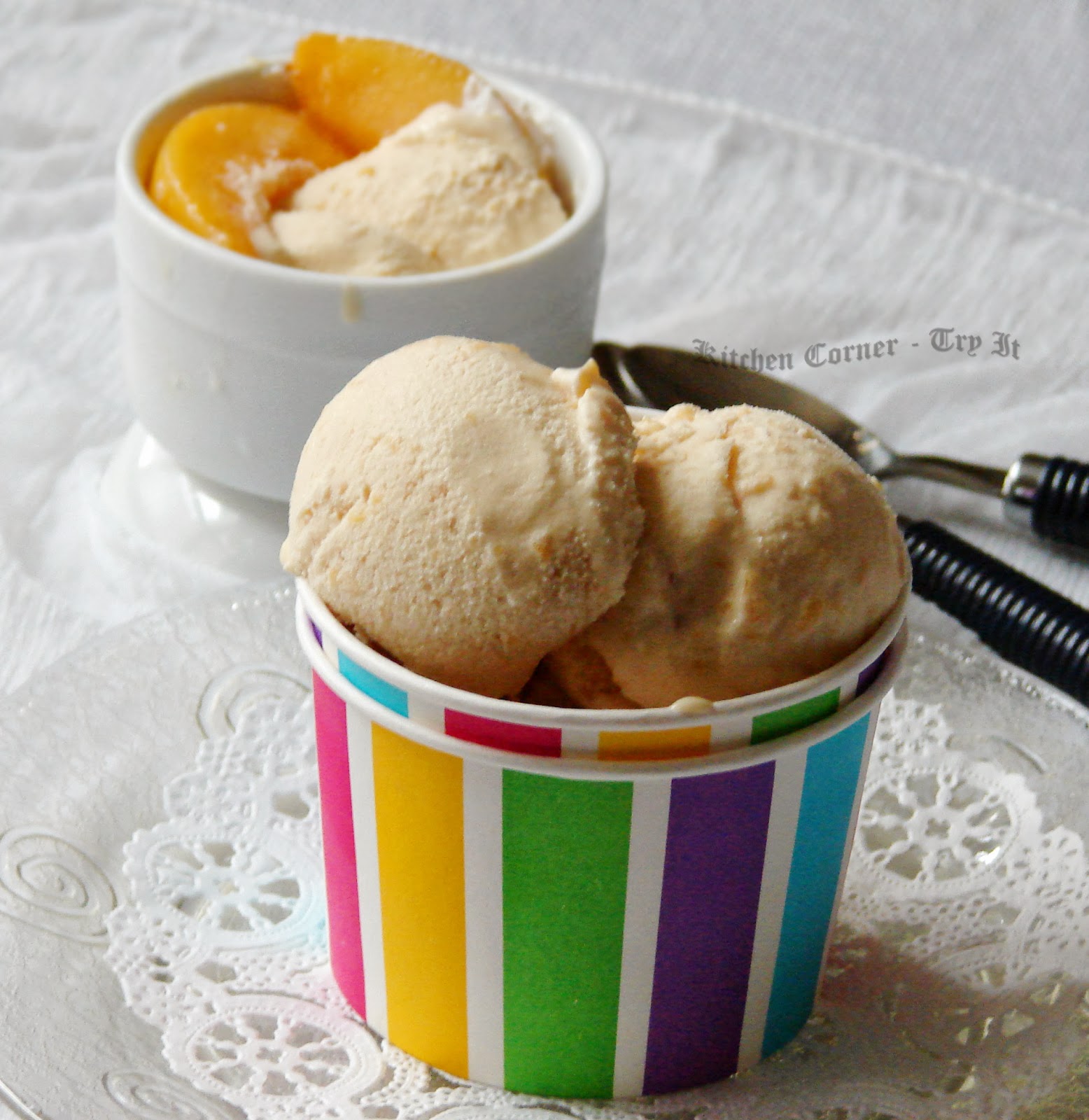 Peach Ice Cream