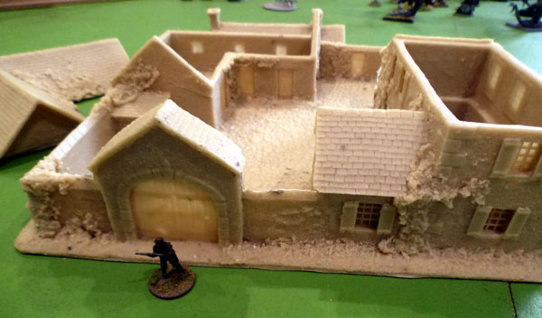 Tom's Toy Soldiers: 20mm Resin Buildings for Sale. Collect at Partizan