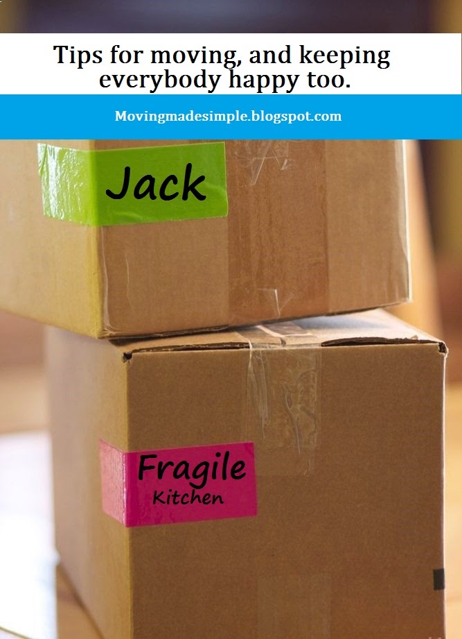 Tips for a successful move: How to move, and keep everybody happy.