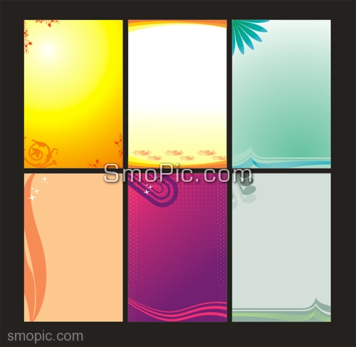 6 Design Template Coreldraw CDR File Download - Data Corel