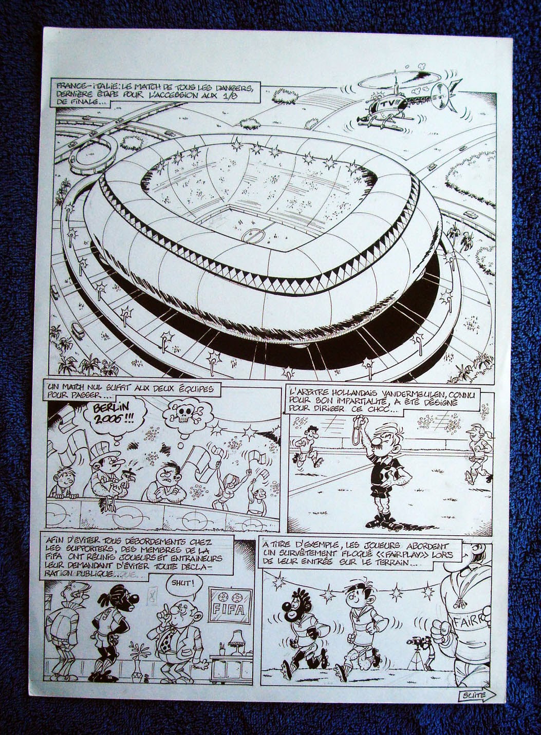 Franco-belgian Comics Original Art