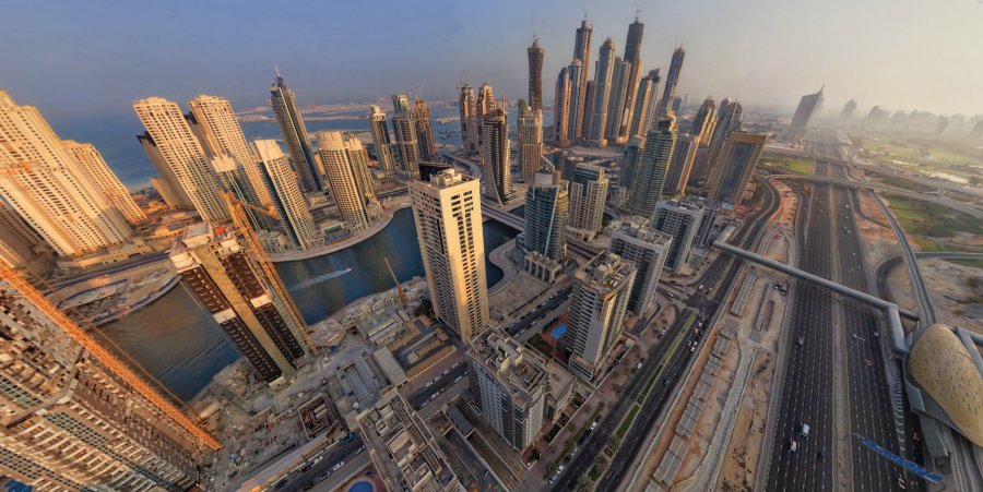 Take An Incredible Aerial Tour Of Dubai : An amazing 360° view [3D PHOTOS]