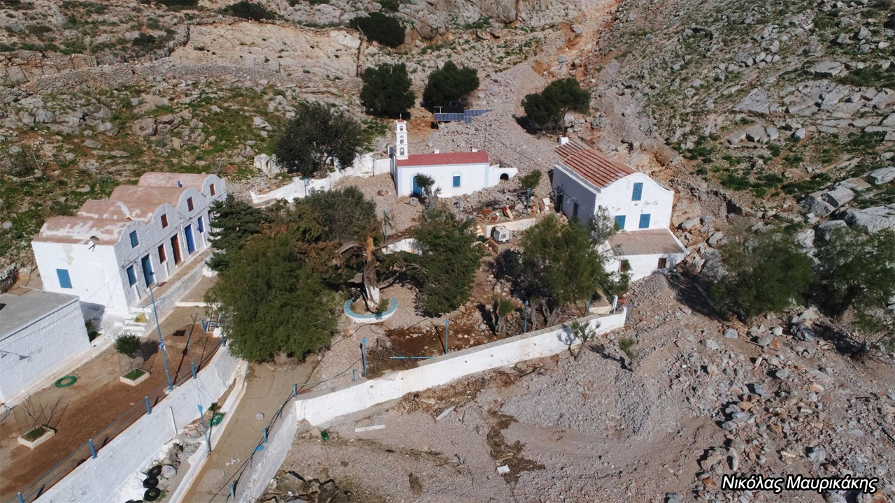 ΠΩΣ ΚΤΙΣΤΗΚΕ Η ΠΑΝΑΓΙΑ ΤΗΣ ΝΥΜΟΥ | ΣΥΜΑΙΩΝ ΓΗ