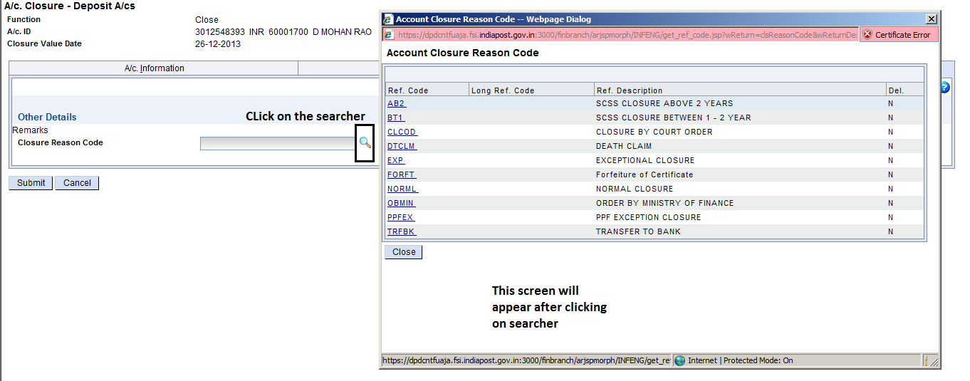 Finacle Training Lesson 16 [Account Closures] in DOP Finacle ...