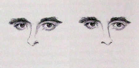 Eyes Looking At You Drawing