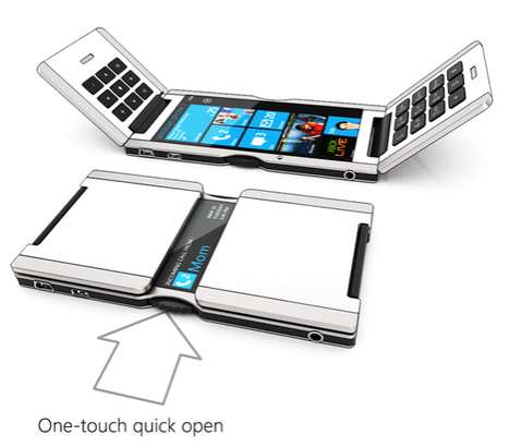 PICTURE BUGS: Three Way Flip Phones