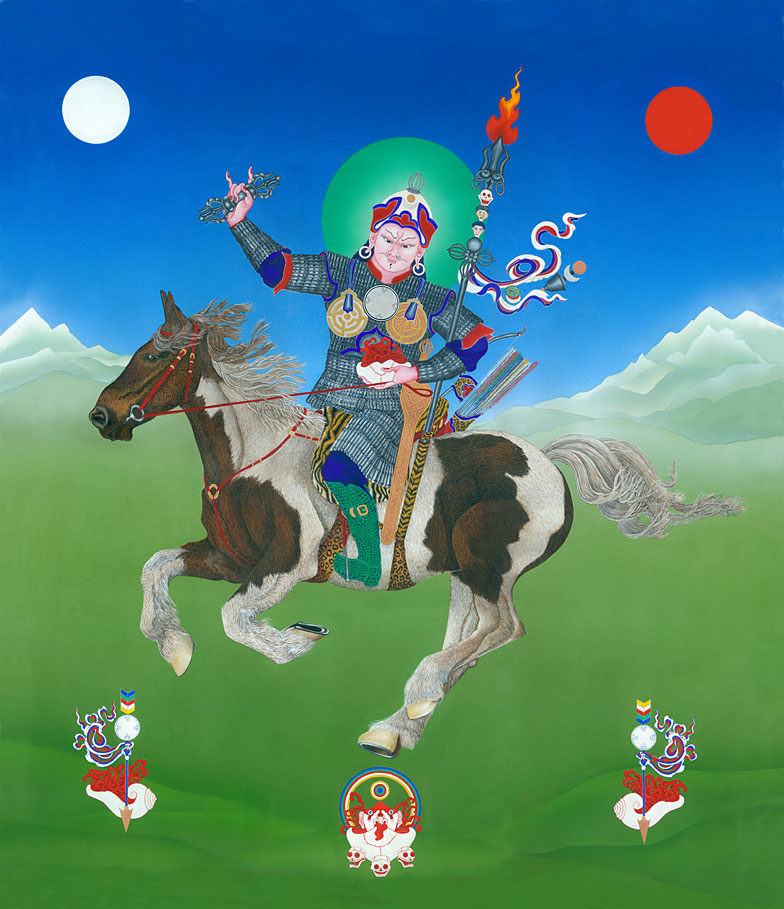 Mountain Phoenix over Tibet: The Return Of The King