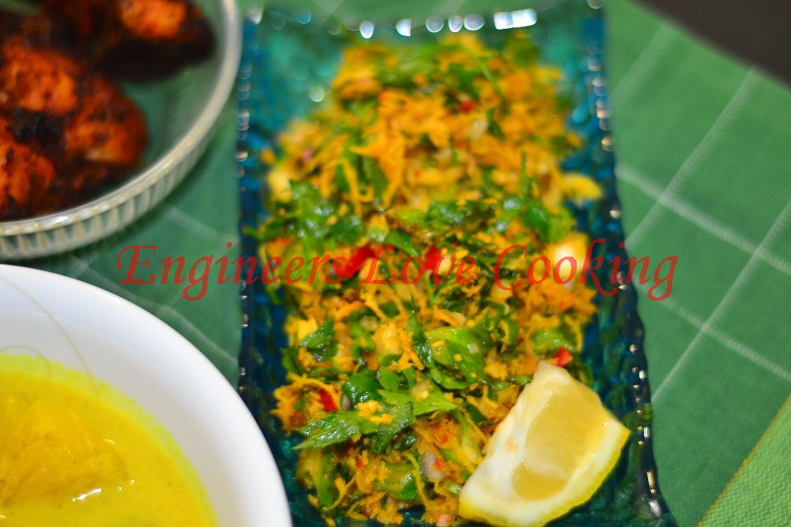 Engineers Love Cooking: KERABU SELOM-KACANG BOTOL