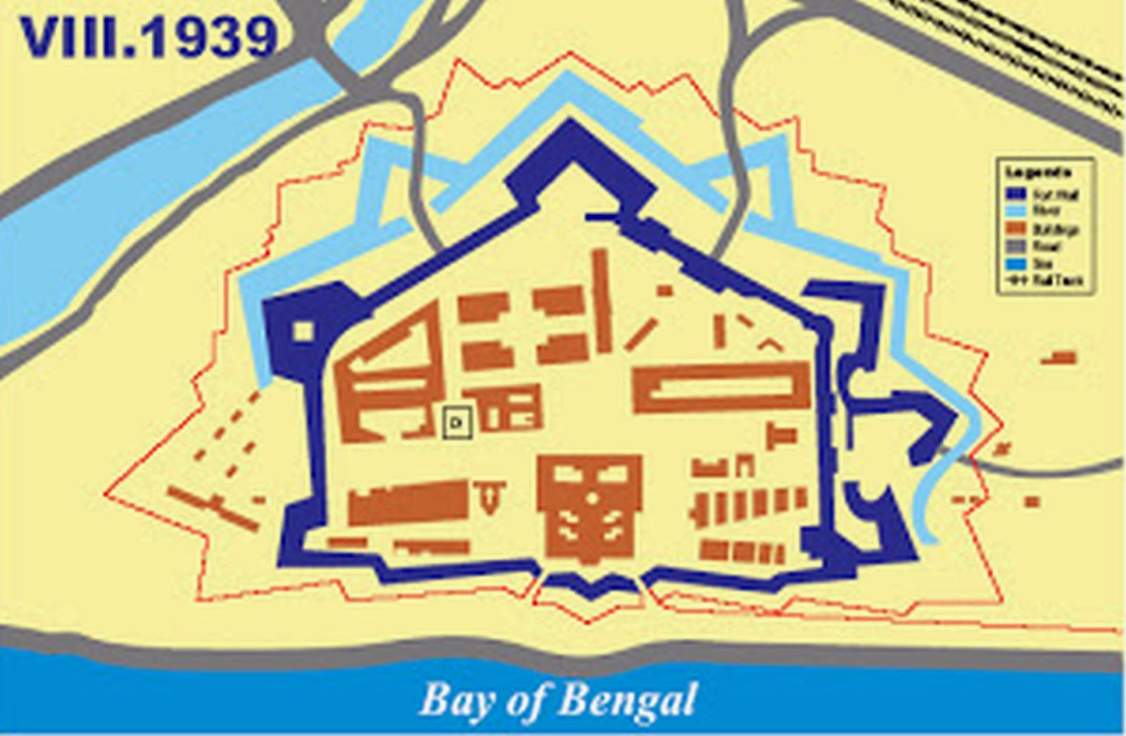 Muthusamy's Photo Stream: Evolution of Fort St.George 1939 (As ...