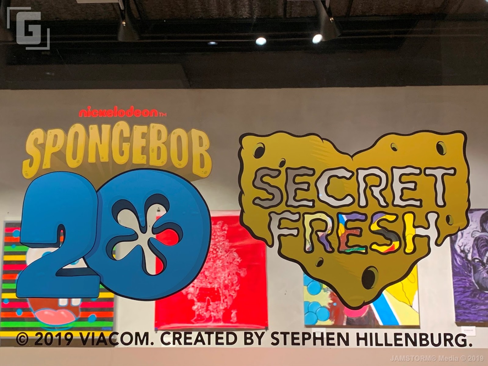 GeekMatic!: SpongeBob + Secret Fresh | Spongiest Art Show