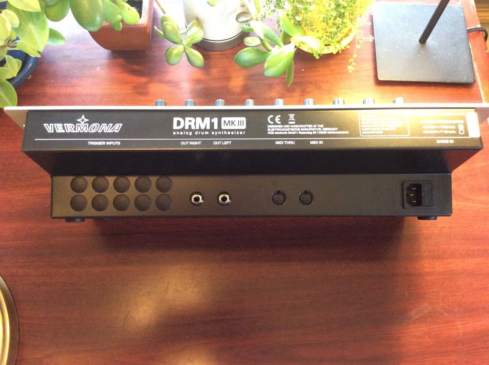 MATRIXSYNTH: Vermona DRM1 MKIII Analog Drum Synthesizer SN D 15555 w ...