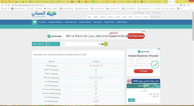 "Almaany - Arabic Dictionary" ~ Sejauh Kaki Melangkah