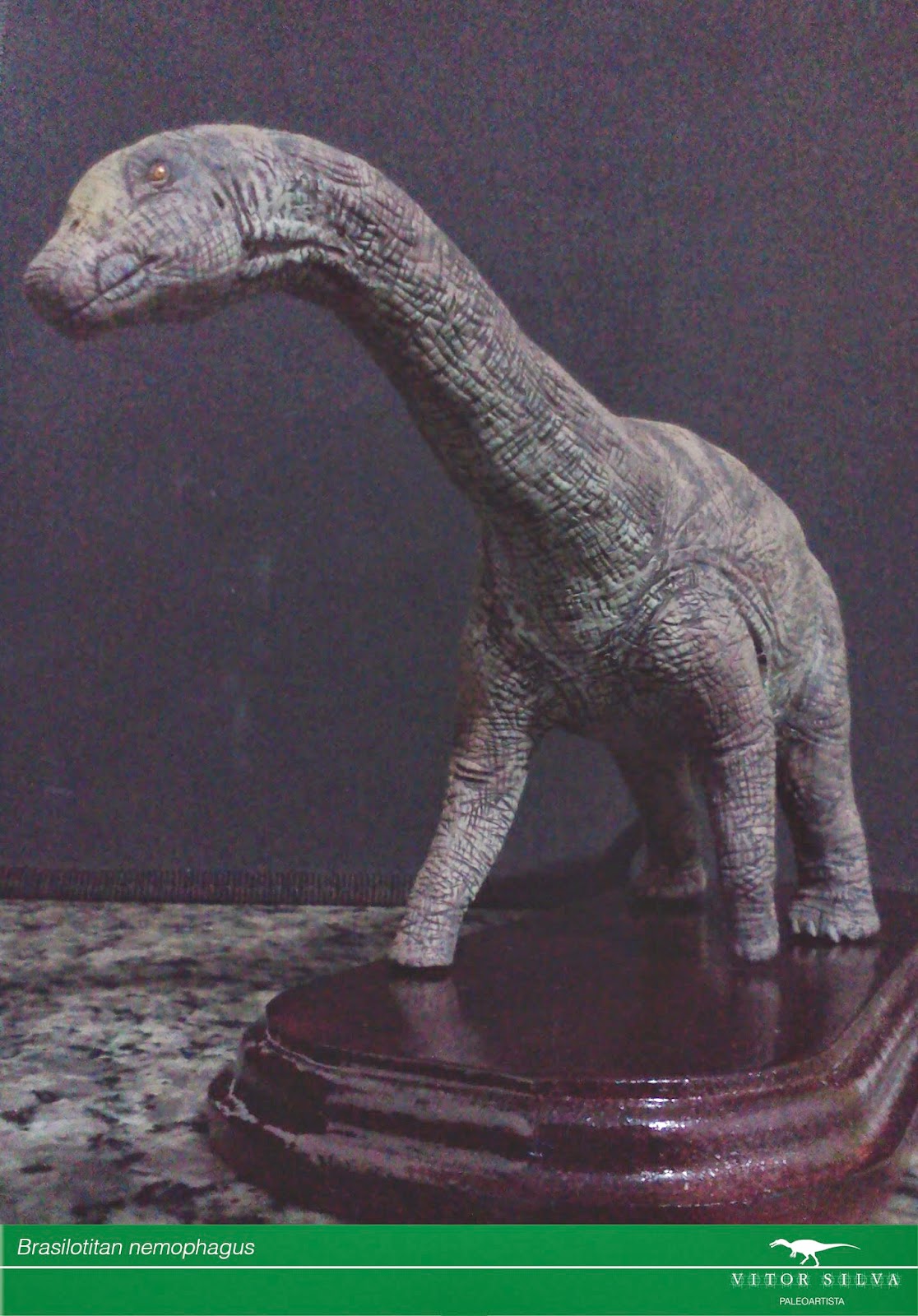 Vitor Silva - Paleoartista: Brasilotitan - Paleo Brasil