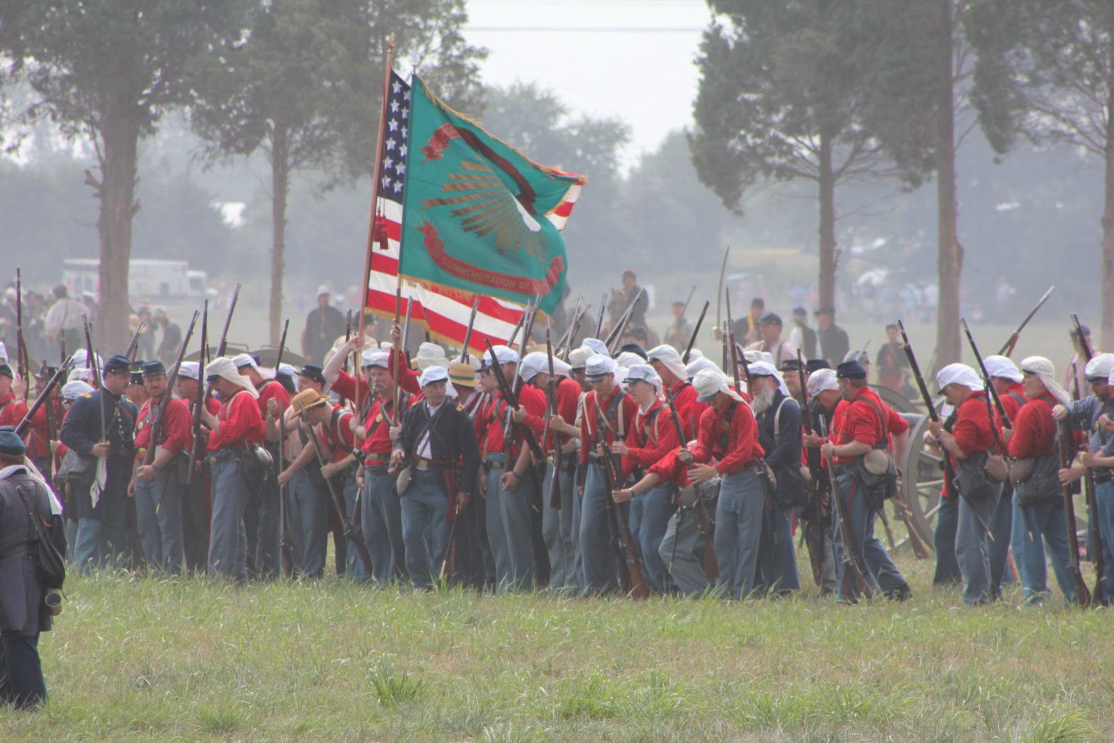 Liberty and freedom: First Battle of Manassas / Bull Run - Reenactment ...