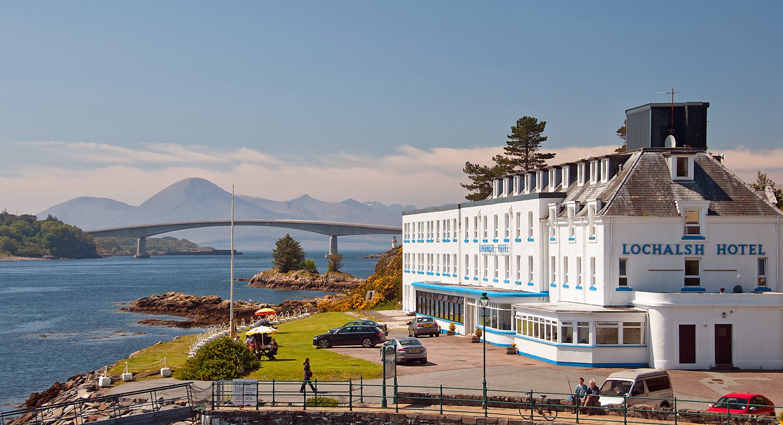 except the Kyles and Western Isles: The Lochalsh Hotel
