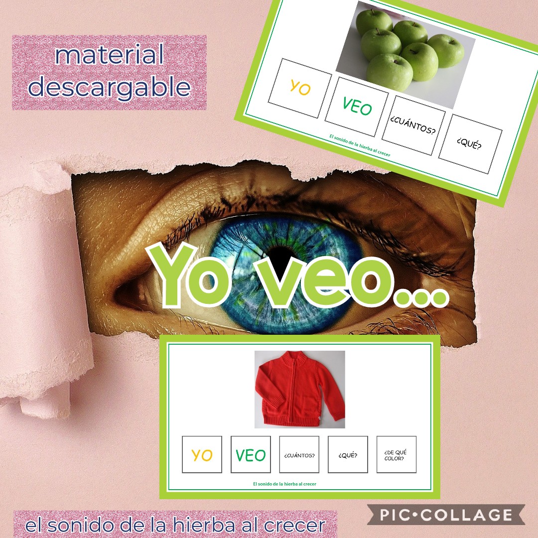 Construyendo frases con Yo veo - El Sonido de la hierba al crecer
