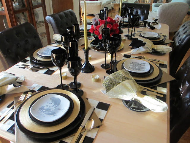 The Welcomed Guest: Elvis' Birthday Tablescape