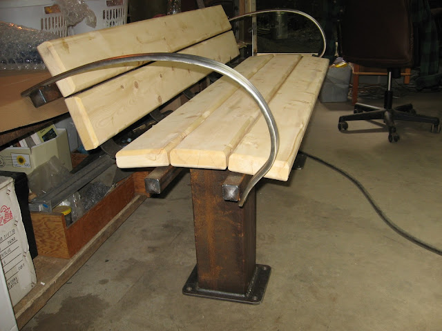 HEAVY METAL WORKS: Custom Steel Bench