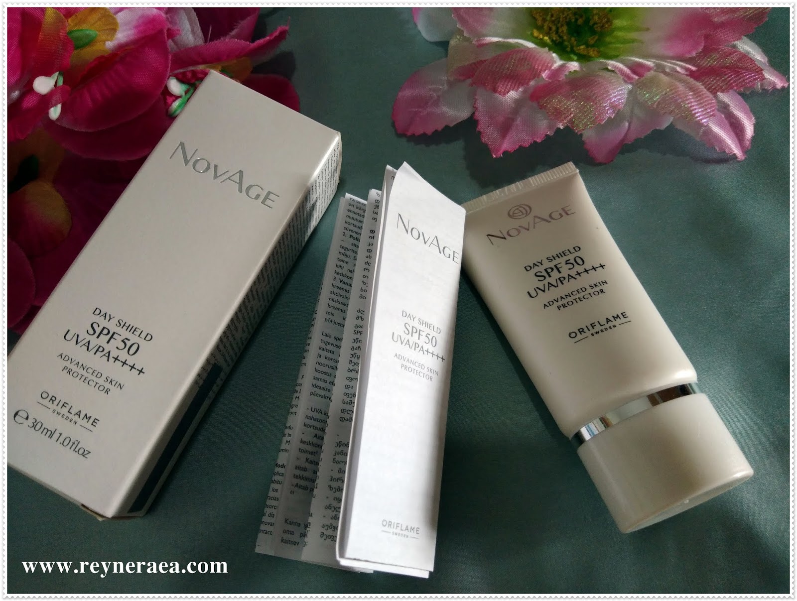 √Review Novage Day Shield SPF 50 UVA/PA