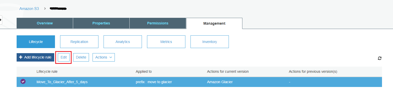 Aws S3 Lifecycle Rules For Moving Data From S3 To Glacier ~ Serverkaka