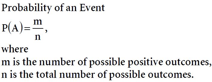 Probability Formulas