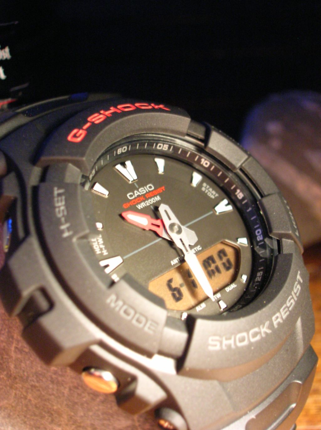 Zona Casio: Prueba: Casio G-101, el G-Shock antimagnético