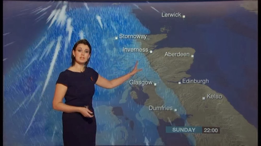 UK Regional News Caps: Gillian Smart - BBC Reporting Scotland Weather